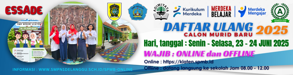 SMP NEGERI 1 DELANGGU